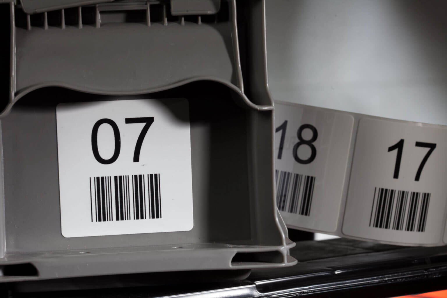 Sequentially Numbered Barcode Labels for Inventory Management